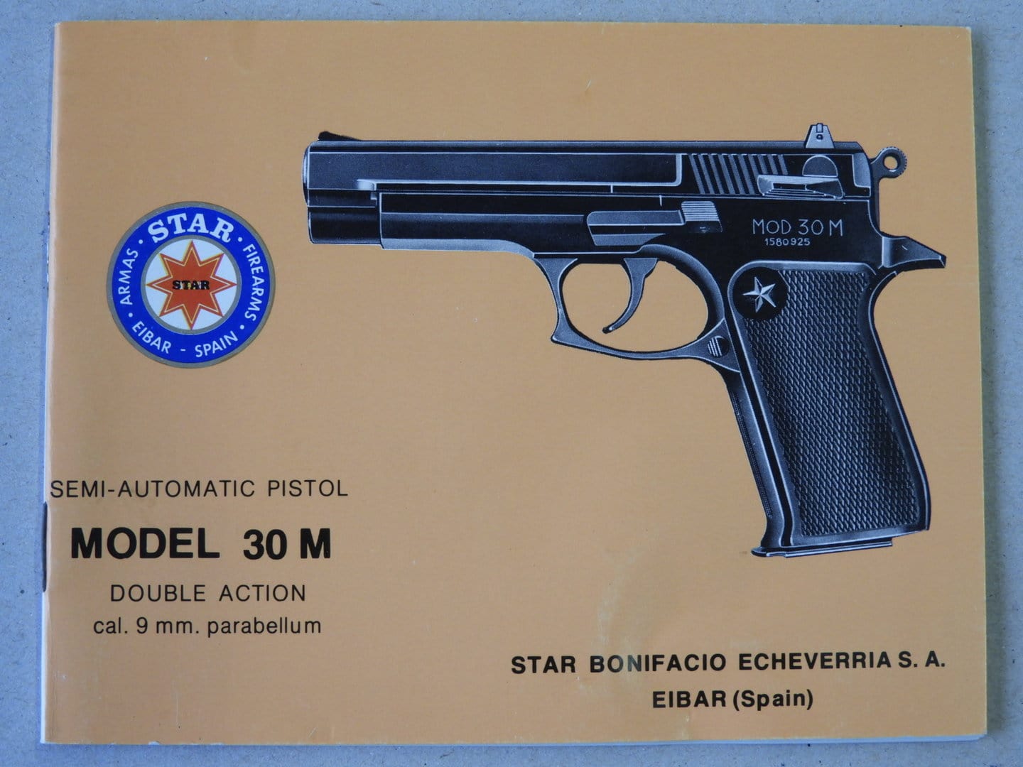 Anleitung Star Mod. 30 M – CGP